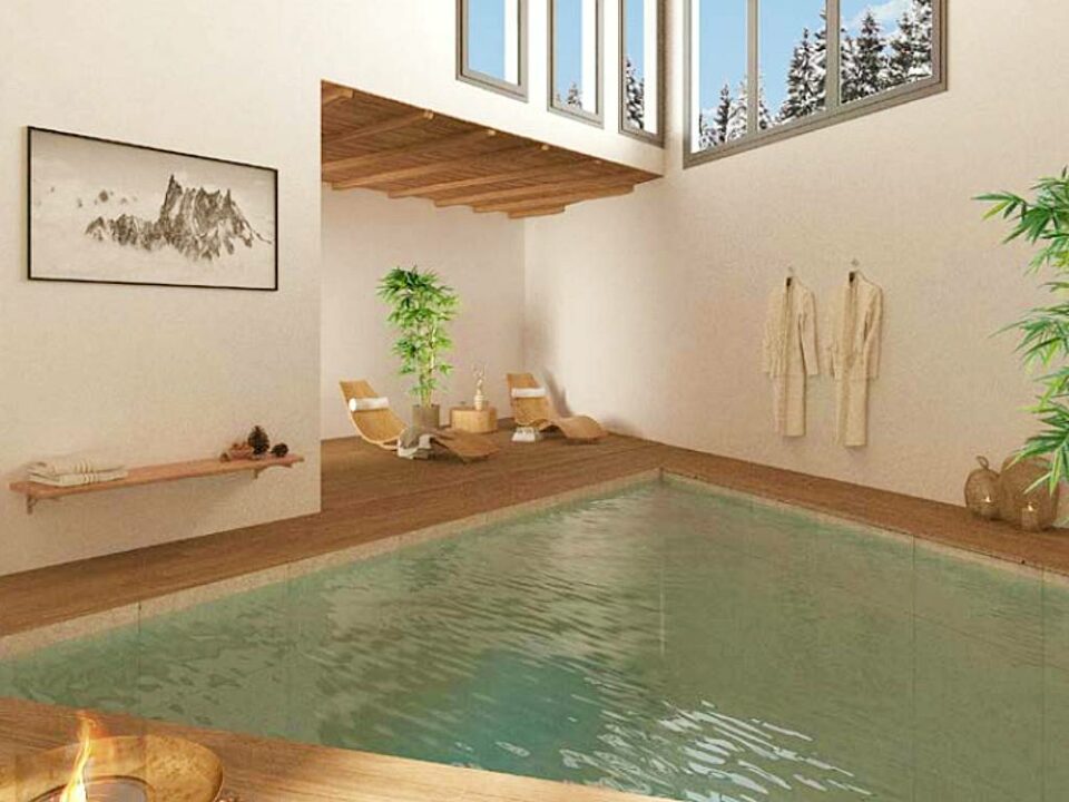 Luxury mountain chalet in Auron for summer and winter holidays