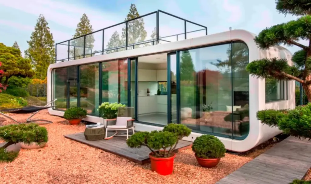 Capsule Tiny House | Prefab Homes for Offices or Guesthouses