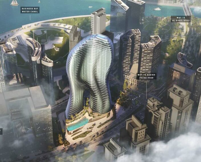 Investment opportunity in the iconic Dubai Bugatti building